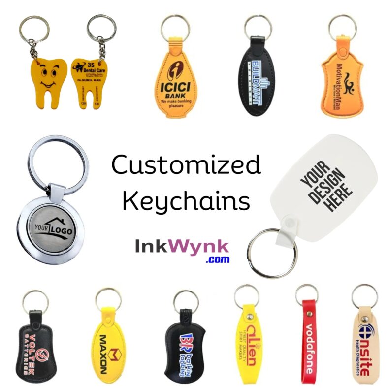 Customized Keychains for Business Branding and Promotion - Corporate Gifts